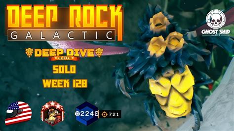 Deep Rock Galactic Solo Engineer Elite Deep Dive Week Rotten
