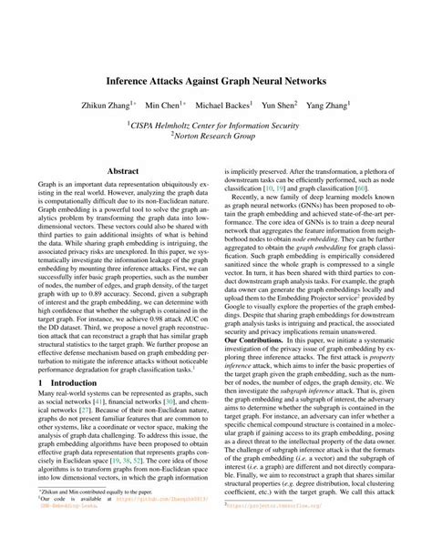 pdf inference attacks against graph neural networks dokumen tips