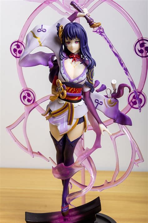 35cm Genshin Impact Raiden Shogun Action Figure Mihoyo Game Etsy