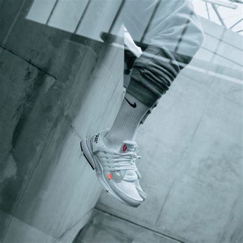 Nike X Off White Air Presto White Sneakers Men Fashion Nike Air