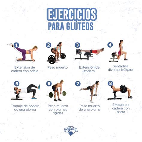 Los 15 Mejores Ejercicios Para Glúteos Perfectos FullMusculo