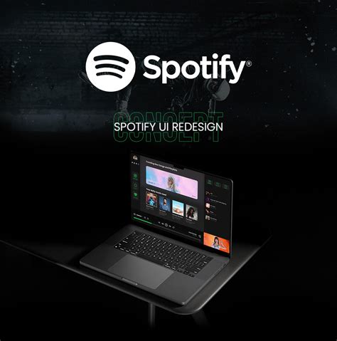 Spotify UI Redesign Concept Behance