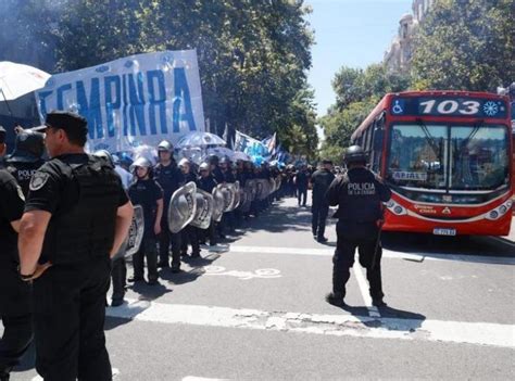 Jorge Macri destacó el operativo de seguridad tras la movilización al