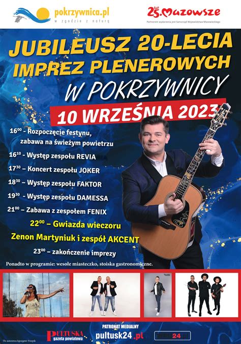 Zaproszenie Na Do Ynki Gminne Oraz Jubileusz Lecia Imprez