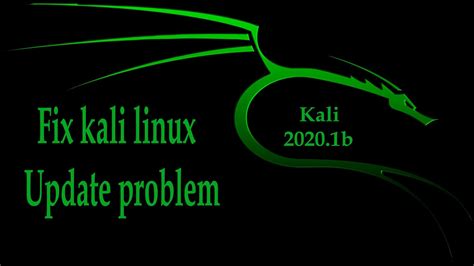Fix Kali Linux Update Problem Kali B Youtube