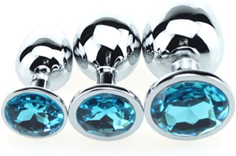 Amazon Butt Trainer Plug Pcs Lot Silvery Fetish Bondage Stainless