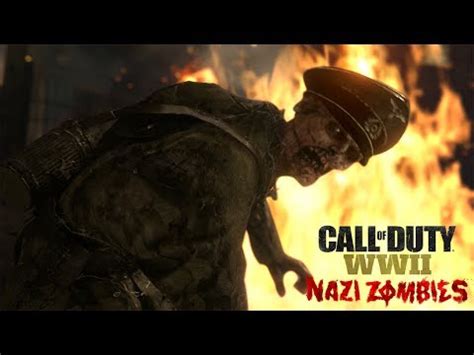 Tráiler oficial de presentación de Call of Duty WWII Zombis nazis ES