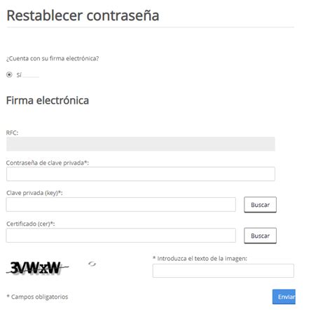 Cómo recuperar mi contraseña en el SAT paso a paso 2024