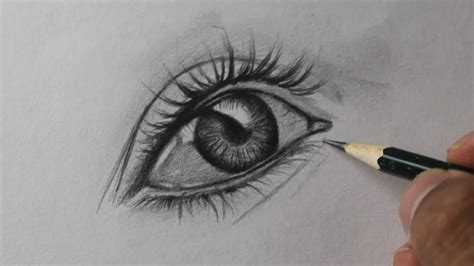 PASSO A PASSO COMO DESENHAR UM OLHO REALISTA PARA INICIANTES YouTube