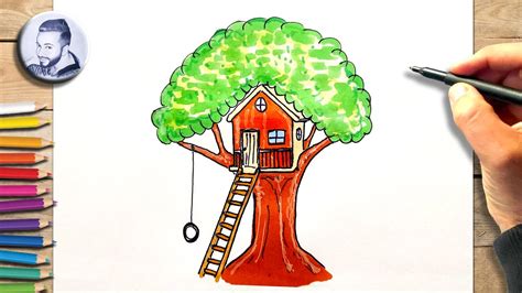 Comment Dessiner Une Cabane Dans Les Arbres