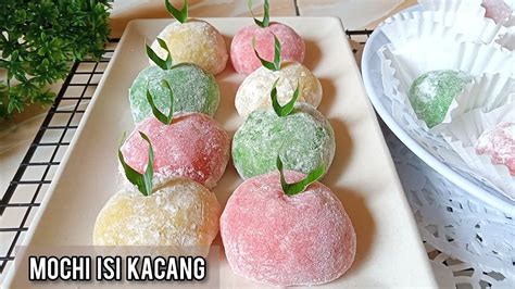 Resep MOCHI ISI KACANG Yg Super Lembut Kenyal YouTube