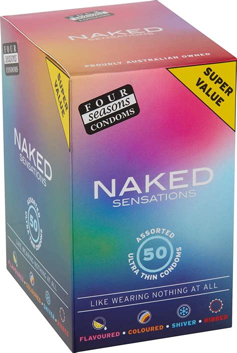 Four Seasons Naked Sensations Condoms Pieces Emega Australia