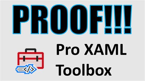 Pro XAML Toolbox Proof Of Concept Preview Create NET MAUI Apps