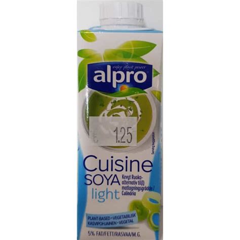 ALPRO CUSINE SOYA LIGHT COOKING CREAM 250ml Convenience Shop Online