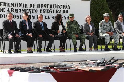 Destruye Sedena 464 Armas Decomisadas En Diferentes Operativos En