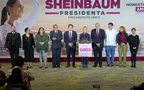 SPR Informa Presenta Claudia Sheinbaum a su equipo de coordinación