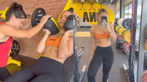 Após treino pesado na academia Mel Maia exibe corpo sarado nas redes