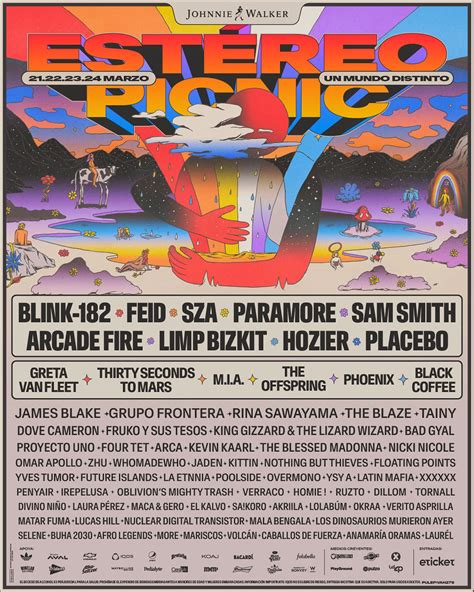 Cómo se construyó el cartel del Estéreo Picnic 2024 Les contamos