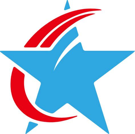 五角星LOGO图标素材 标小智