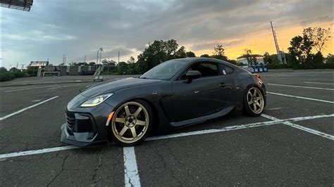 Pov Drive In My Slow Sports Car Slammed Subaru Brz Youtube
