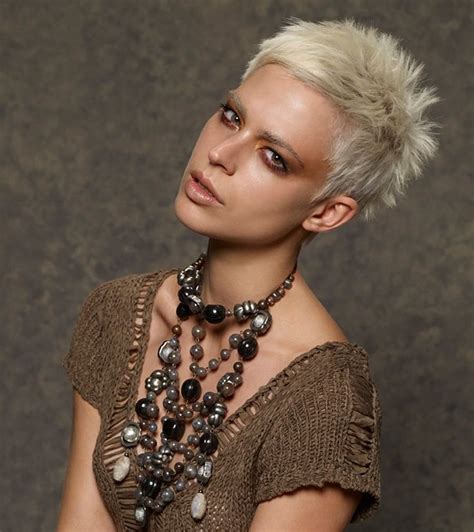 Image Result For Ultra Short Spiky Pixie Cuts Very Short Hair Short