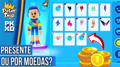 PK XD ATUALIZAÇÃO DE ANIVERSÁRIO PRESENTE E ITENS POR MOEDAS PETER