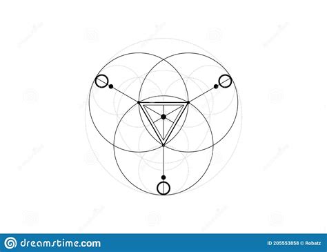 Símbolos De Alquimia Mágica Geometría Sagrada Filosofía De La Religión