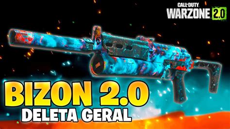 DELETA A BIZON 2 0 ESTÁ INSANA NO WARZONE 2 MELHOR CLASSE MINIBAK
