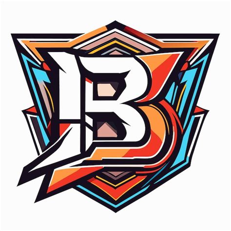 Diseño de logotipo b Vector Premium