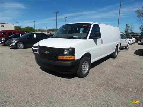 2017 Summit White Chevrolet Express 2500 Cargo Extended WT 115721113