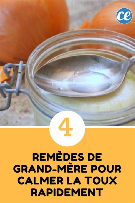 4 Remèdes de Grand Mère Pour Calmer la Toux Rapidement Calmer la