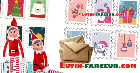 Liste pour le Père Noel Modèles de lettres Lutin farceur de Noël