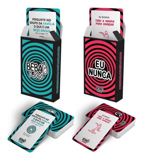 Bebão Eu Nunca Bebida Baralho Cartas Virote Esquenta Parcelamento