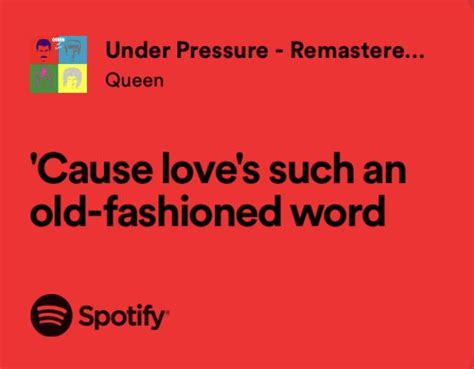 Under Pressure Queen Old Fashioned Words Fashion Words Under