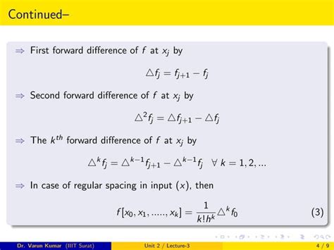 newton s forward backward difference interpolation