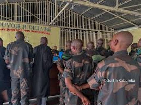 RDC 25 militaires condamnés à mort pour fuite devant l ennemi KOACI