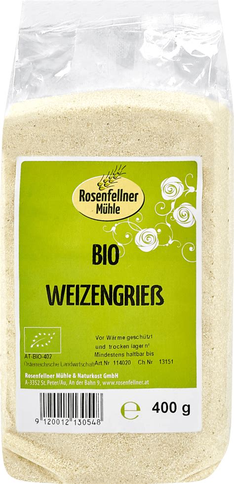 Rosenfellner M Hle Grie Weizen Bio G Dm At