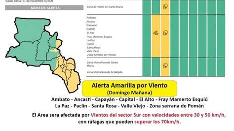 Alerta Amarilla Por Tormentas Y Vientos Fuertes Catamarca Actual