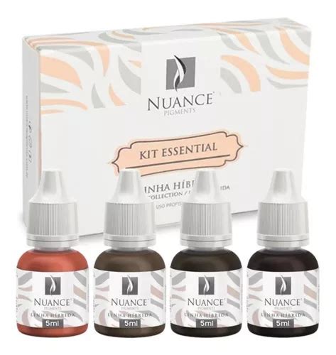 Kit De Pigmentos Nuance Essential Para Micropigmentaci N H Brida Color