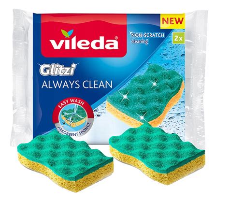 Zmywak Gąbka Do Mycia Naczyń Glitzi Always 2 Szt 12142325721 Allegro pl