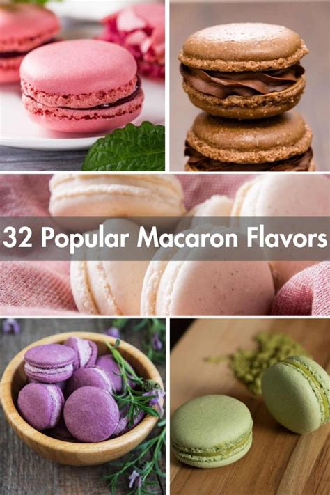 Macarons Flavors Recipe