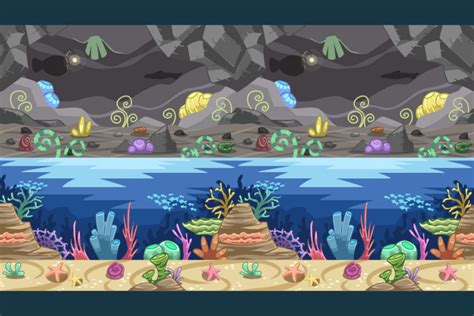 Underwater World D Game Backgrounds Craftpix Net