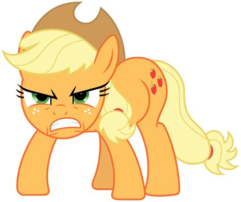 MLP Angry Applejack By FloppyChiptunes On DeviantArt