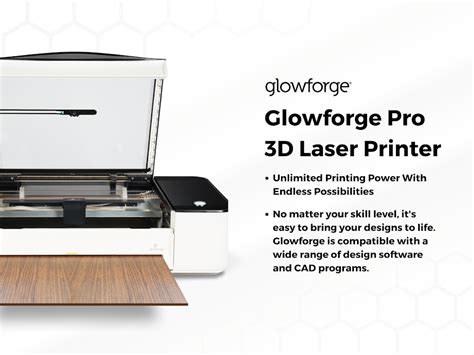 Glowforge Pro 3D Laser Printer MatterHackers