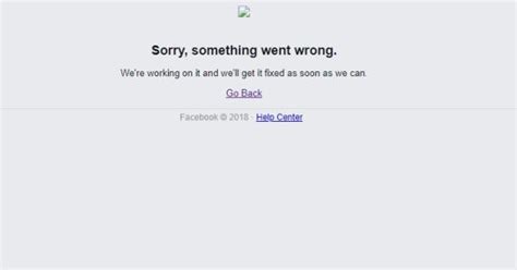 Reportan Usuarios Falla En Facebook