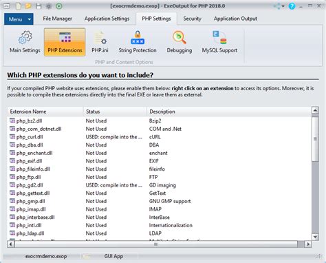 use php power to create windows apps exeoutput for php php to exe