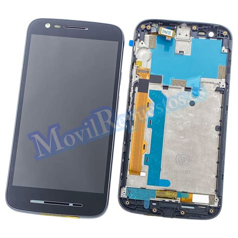 Pantalla Completa Original Con Marco LCD Y Táctil para Moto E3 2016