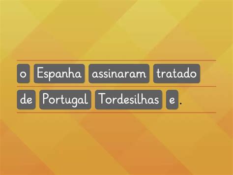 Organizando As Palavras Para Ordenar Uma Frase Unjumble