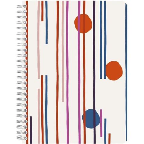115787C Un Carnet À Spirale Motifs Géométriques A5 14 8X21 Cm 148
