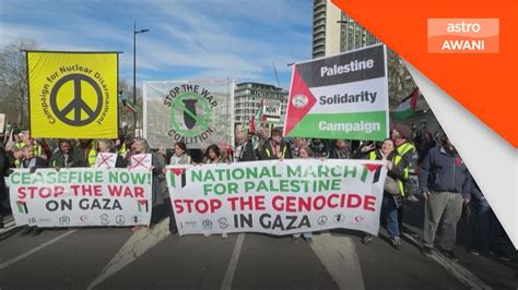 Ribuan Setia Bersama Palestin Gesa Genjatan Senjata Video Dailymotion